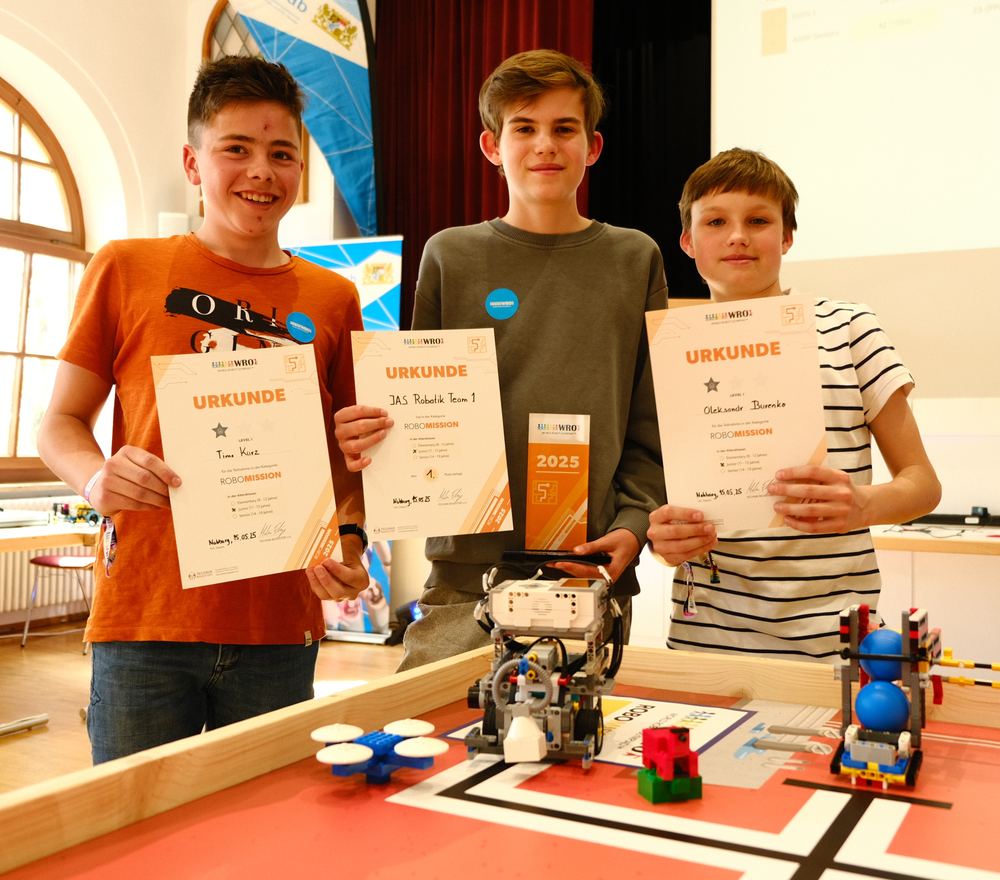 Robotik-Team des JAS-Gymnasiums gewinnt World Robot Olympiad ...